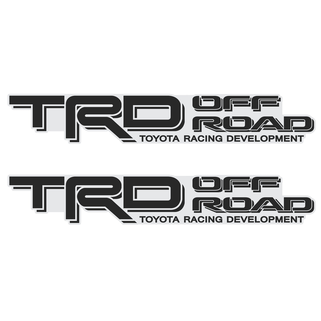 TOYOTA TRD OFF ROAD DECALS – GOLD HOOK