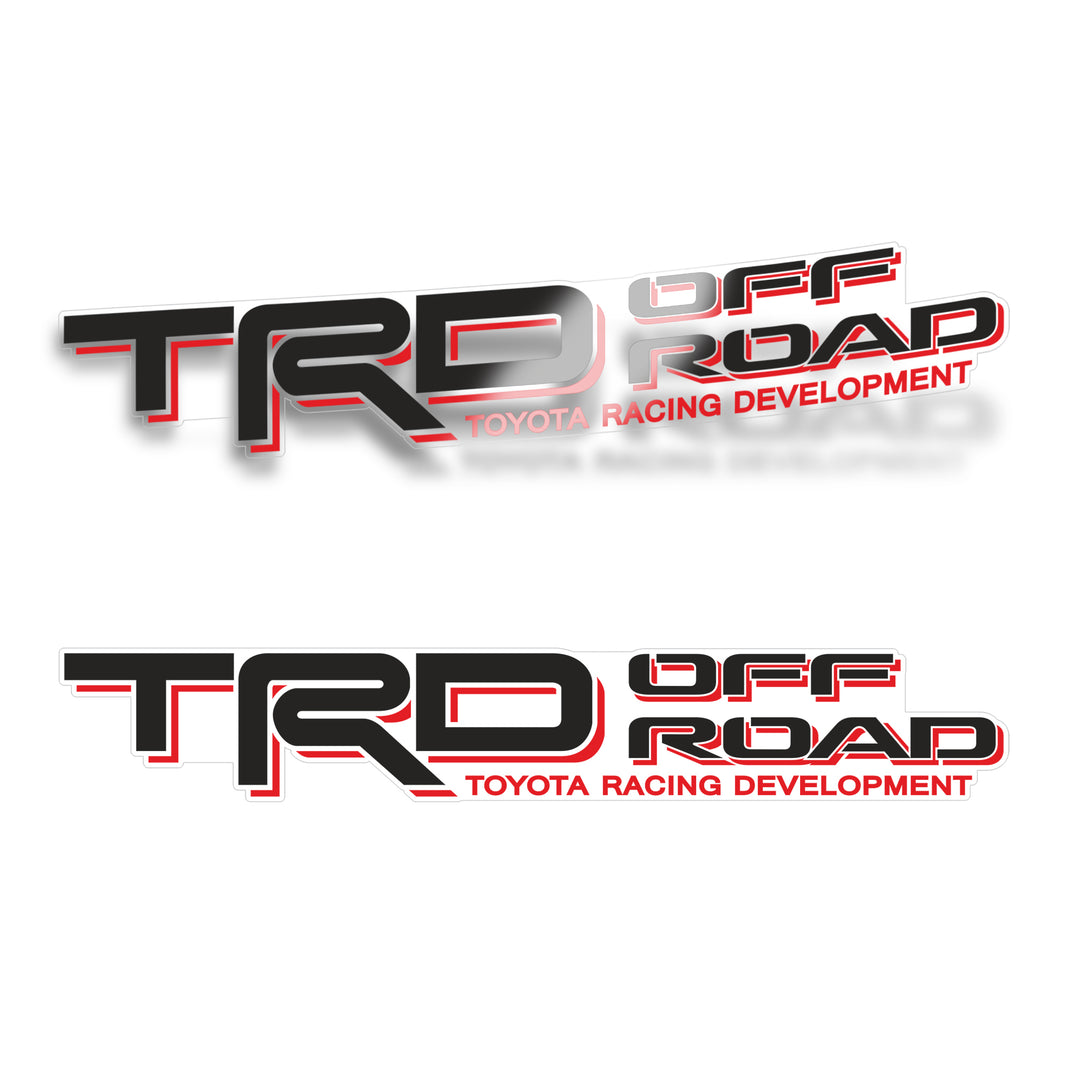 TOYOTA TRD OFF ROAD DECALS – GOLD HOOK