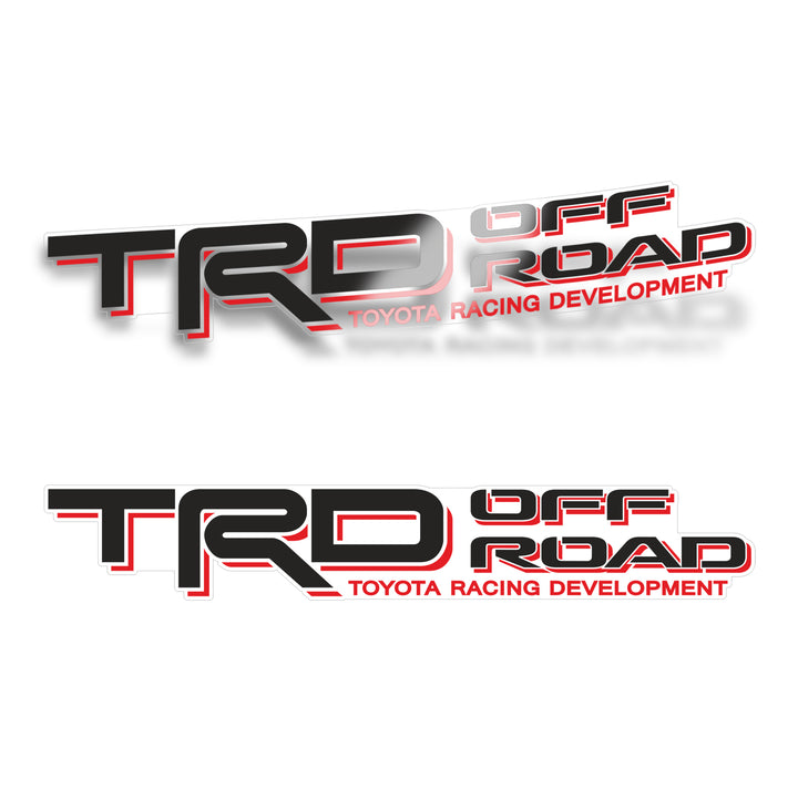 TOYOTA TRD OFF ROAD DECALS – GOLD HOOK